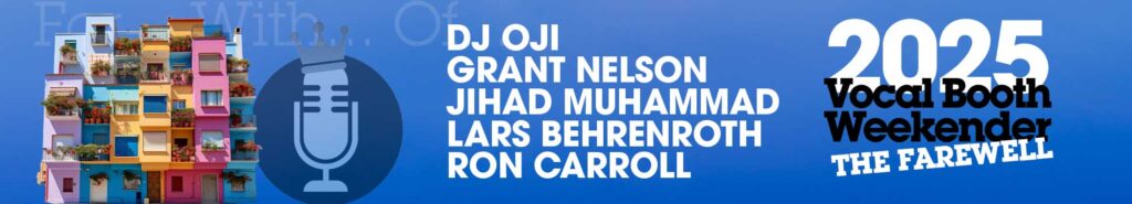 Vocal Booth Radio Live: Listen & Chat Daily from 6am.